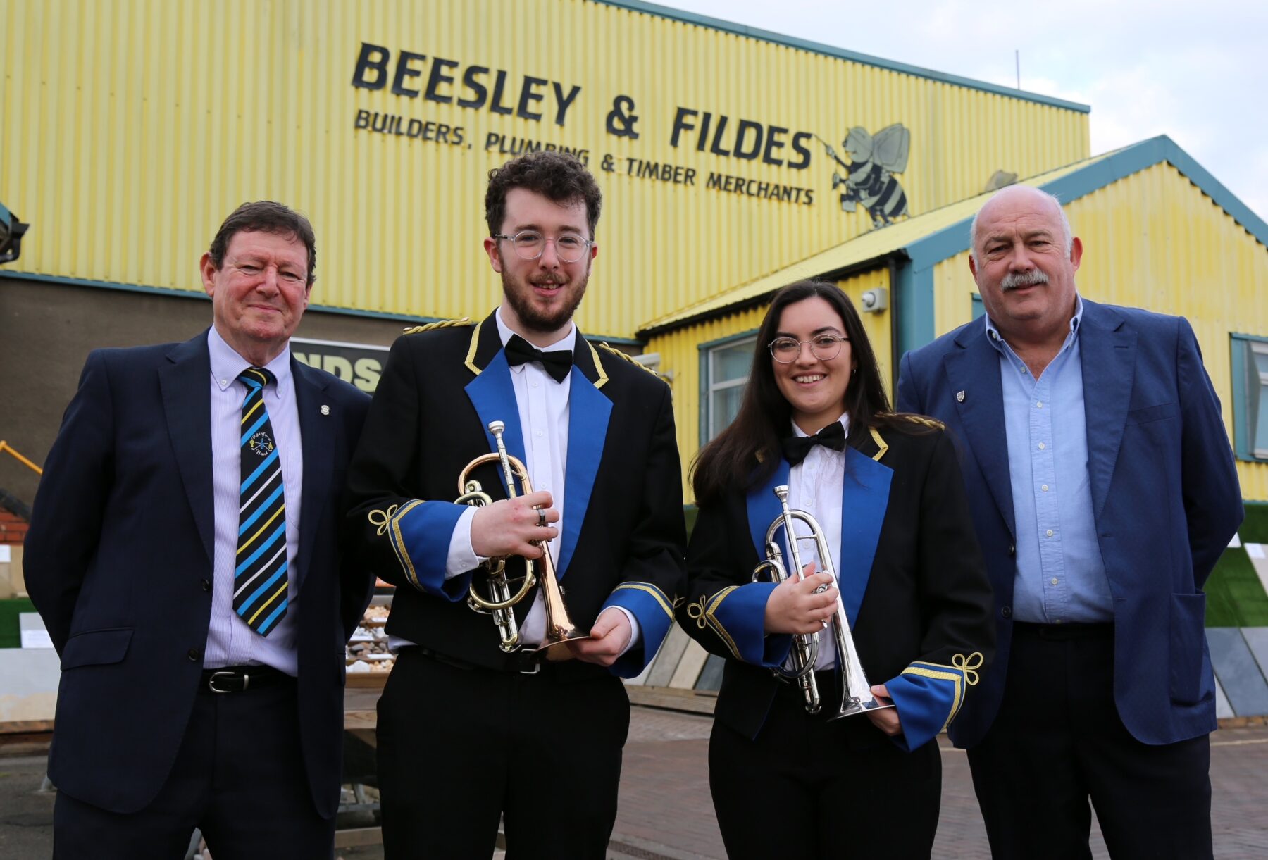 Beesley & Fildes sponsors Rainford Band - Builders Merchants Journal - BMJ