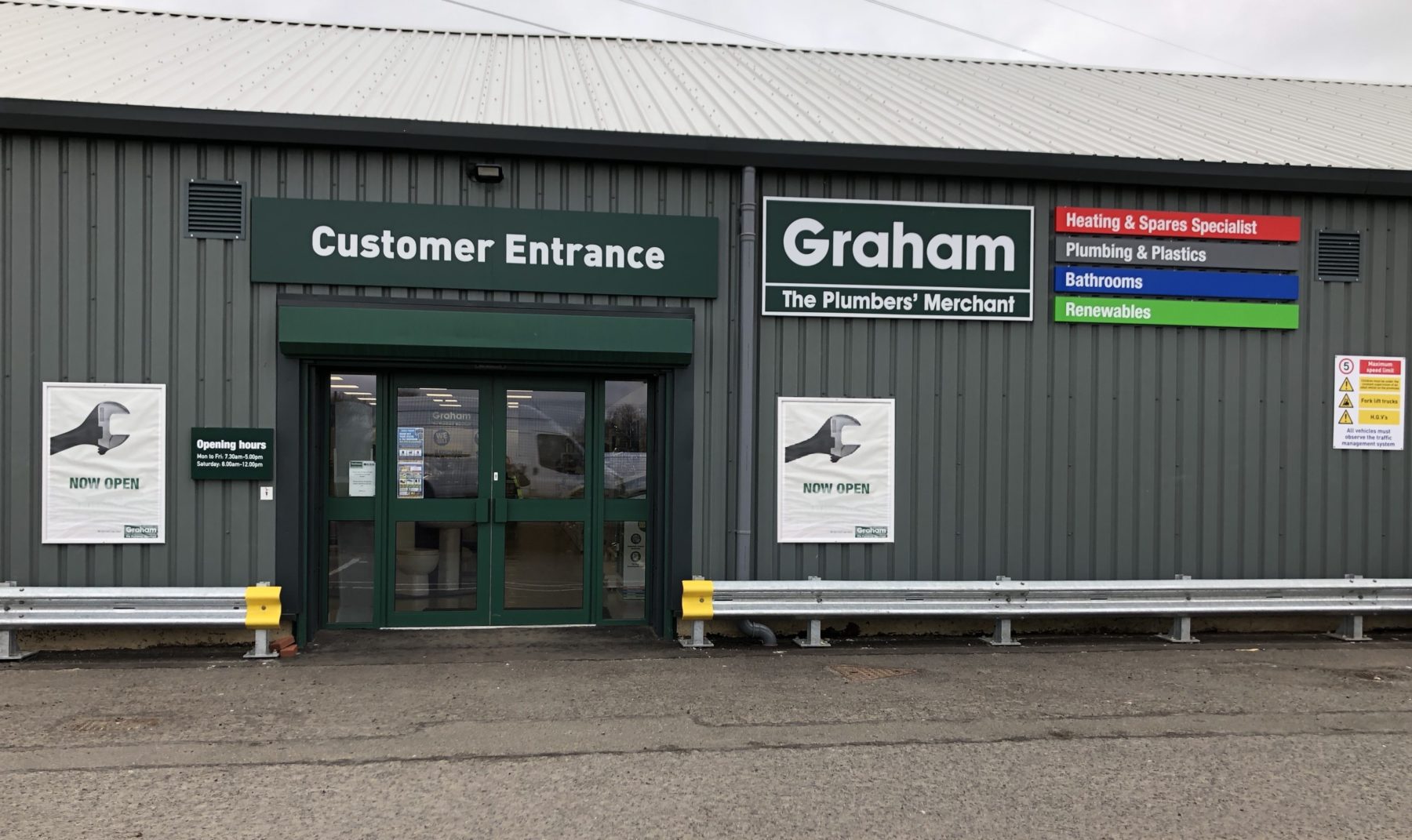 Graham Plumbers’ Merchant Branch Expansion – Builders Merchants Journal